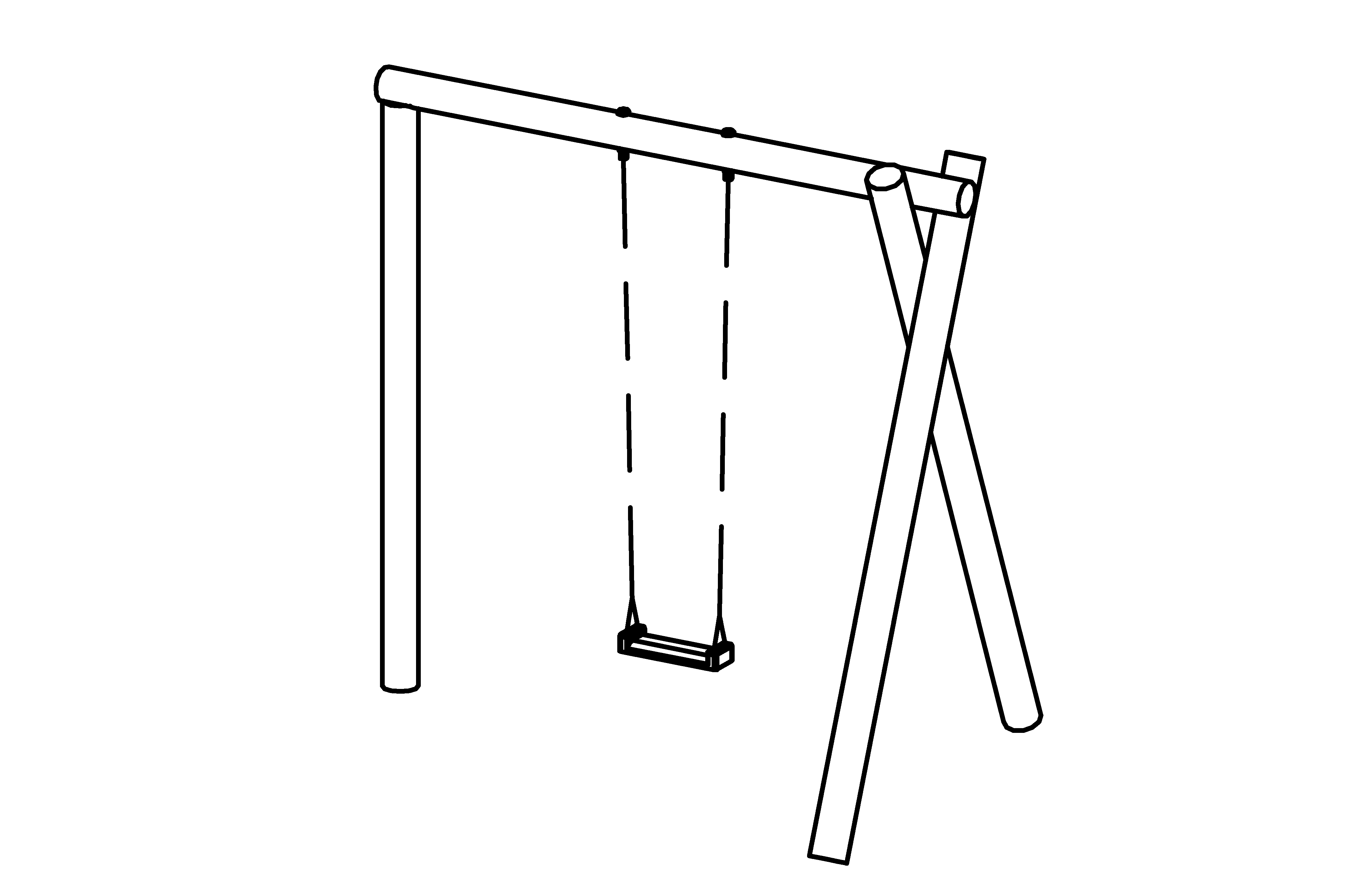 Richter Products || Inclined Climbing Net for Triangular Platform ...